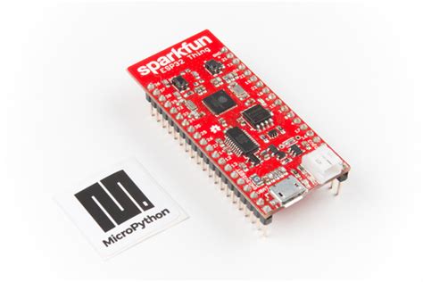 micropython programming tutorial getting started with the esp32 thing
