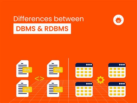 20 differences between dbms and rdbms