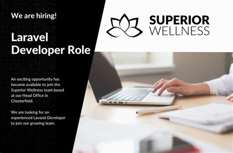 laravel developer superior wellness