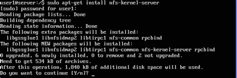 nfs ubuntu linux server w3resource