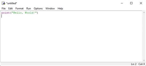 after entering python instructions we canthen save this file using