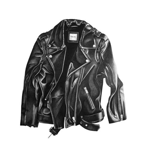 Leather Jacket Print — Stephanie Howden Illustration Fashion Design
