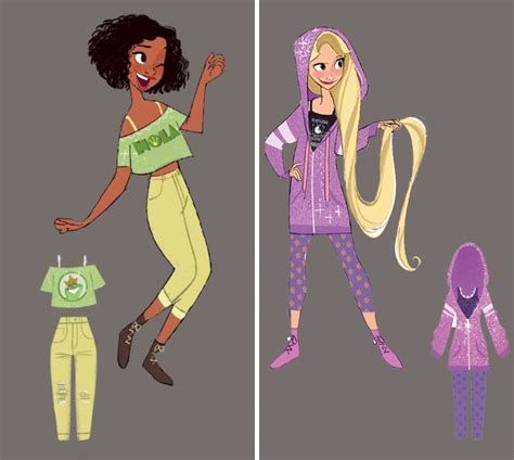 The Art Behind The Magic — The Princesses From Ralph Breaks The