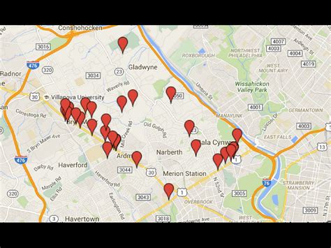 lower merion 2015 halloween sex offender safety map ardmore pa patch