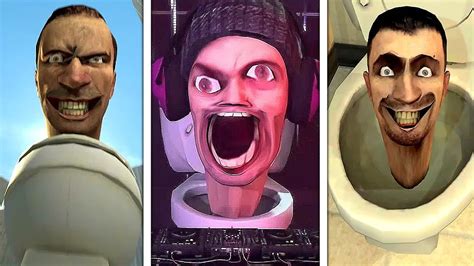 Скачать People Playground Скибиди туалеты Pack Неигровые персонажи