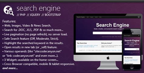 php search engine premium scripts plugins and mobile