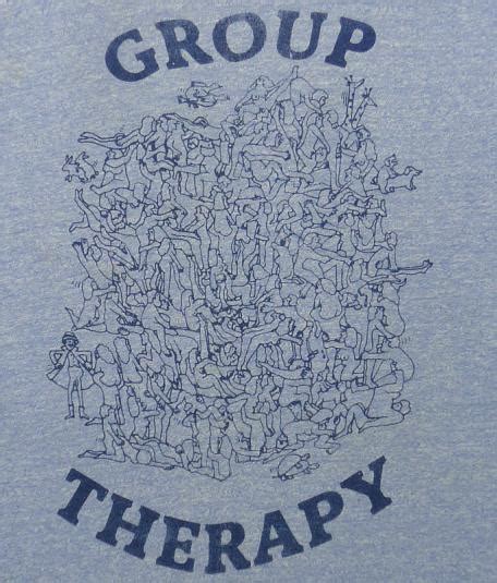 group therapy marciuliano orgy sex soft ringer t shirt