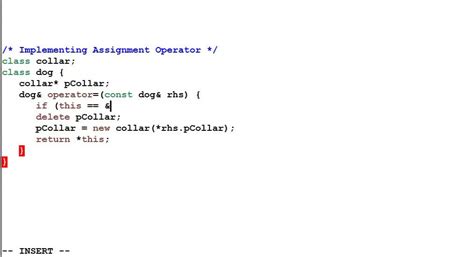 assignment operator overloading in c slideshare