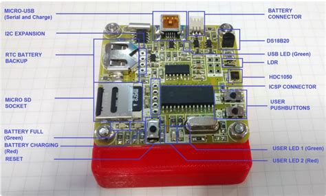 a full featured portable weather data recorder electronics lab