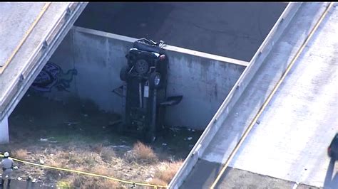 Wrong Way Driver Killed When Truck Plunges Off Freeway Fox 5 San