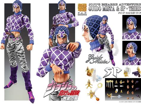 Jojos Bizarre Adventure 5 Guido Mista And Sex Pistols Super Action