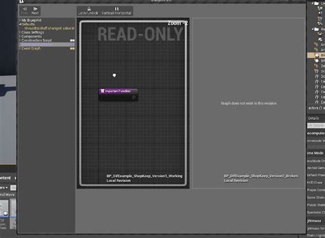 quick dev tip 40 ue4 ue5 diffing blueprints — cbgamedev
