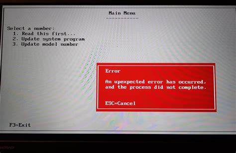 T440p Bios Update Fail With Bootable Cd English Community