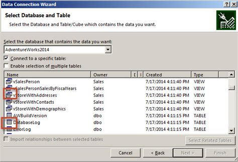 using ms excel to access to a relational sql database in azure
