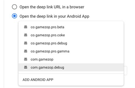 ios firebase dynamic link not open in development app while app is