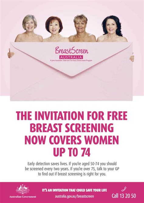 Women 50 74 Years Are Invited For Free Breast Screening Geelong