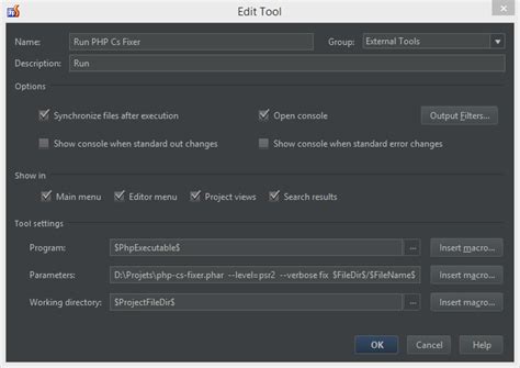 utiliser php cs fixer avec phpstorm jonathan saez