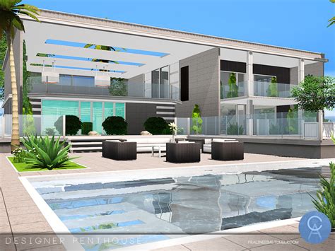 Sims 4 Penthouse Floor Plan