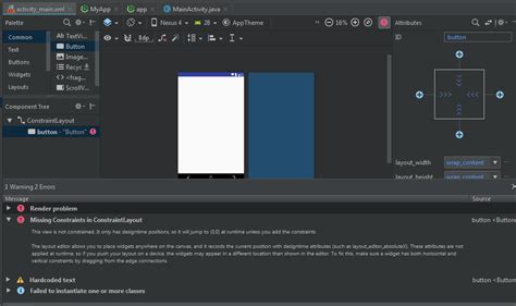 android failed to load appcompat actionbar with unknown error android