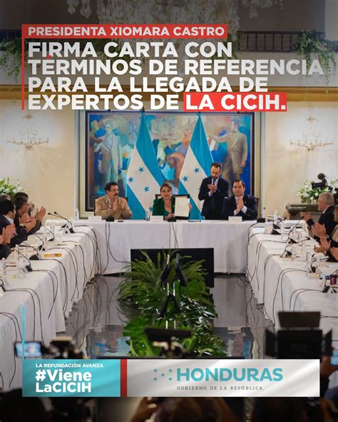 Gobierno De Honduras On Twitter ¡viene La Cicih Este Día Nuestra