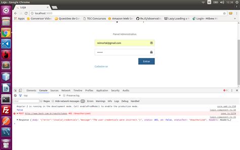 angular how to prevent printing error message 401 unauthorized in