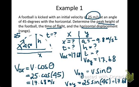 Bell 2d Projectile Motion Problem Solving Youtube