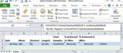 vba replace all different dates in a formula with yesterday s date in
