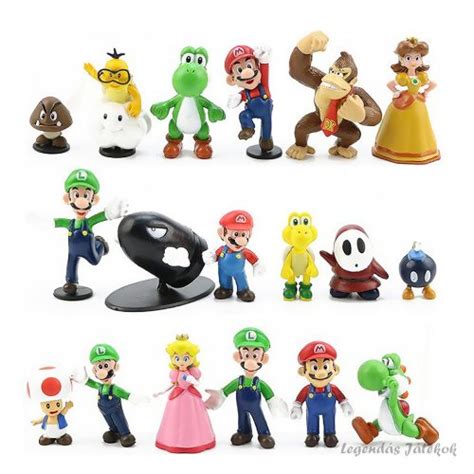 18 Db Os Super Mario Jellegű Figura Szett Legendás Játékok Webáruház