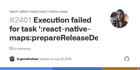 execution failed for task react native maps