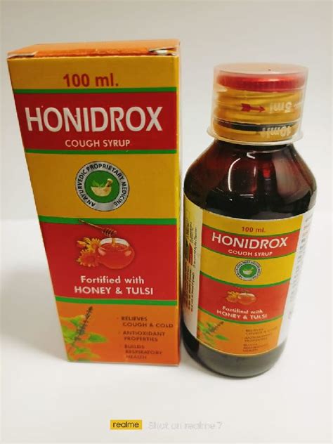 Honidrox Honey Cough Syrup Plastic Type Plastic Bottles At Rs 92