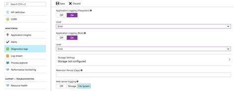c logging to azure diagnostics from console web app stack overflow