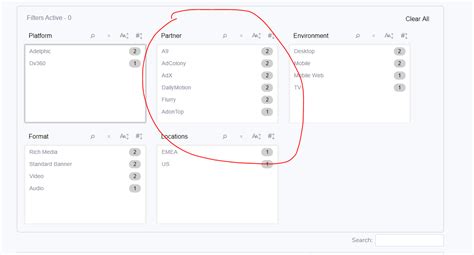 how to display the rendered data in searchpane un rendered
