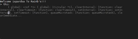 node js nodejs repl has piping issues when preview is on stack overflow