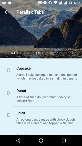 android floatingactionbutton inside viewpager