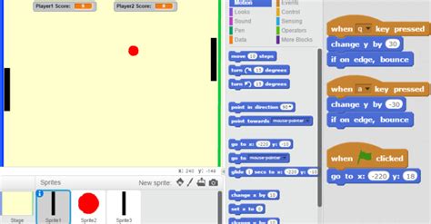 play scratch pong programmingmax