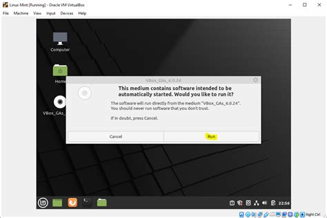 how to install linux mint on virtualbox foss linux