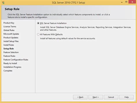 dinesh s blog being compiled installing sql server 2016 ctp 2 1 step by step and