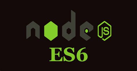 node js create a basic web server using the es6 module