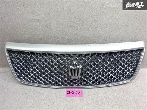【やや傷や汚れあり】トヨタ純正 Grs180 Grs182 Grs184 クラウンアスリート 前期 フロントグリル ラジエーターグリル パール