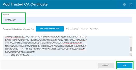 configure anyconnect with saml authentication on ftd managed via fdm