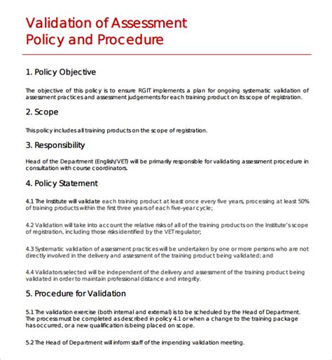 Free 9 Sample Validation Plan Templates In Pdf Ms Word