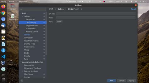 configuring xdebug in phpstorm linux hub