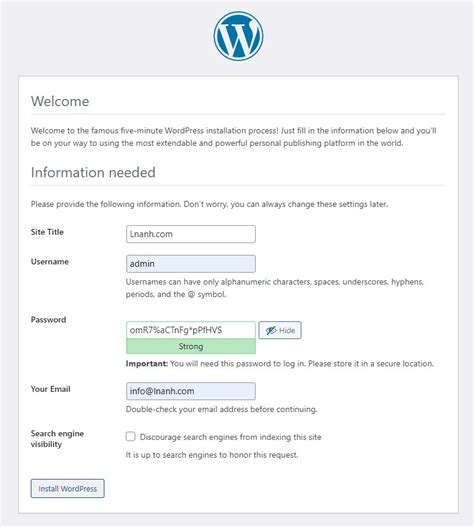 how to install wordpress king host coupon