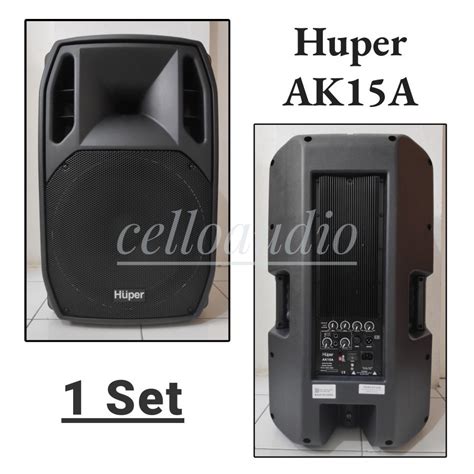 Jual Speaker Aktif 15 Inch Huper Ak15a Active Speaker 15 Ak 15a 1 Set