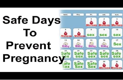 Menstrual Cycle Pregnancy Chart