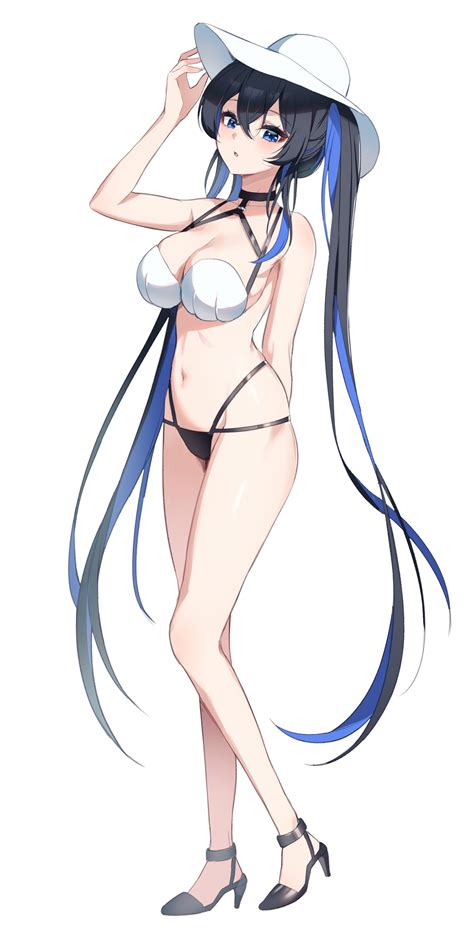 ugwa original multi strapped bikini absurdres highres photo