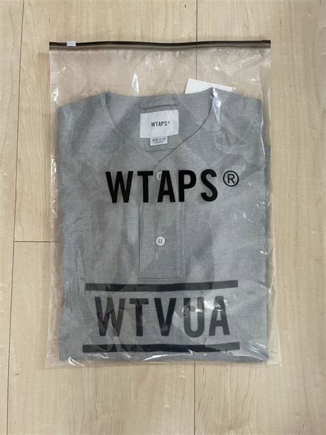 代購代標第一品牌－樂淘letao－wtaps League Ss Cotton Twill Wtvua Gray サイズ3
