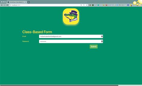 convert a react class based component to a functional one