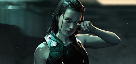Artstation Artwork Women Digital Art Siwoo Kim Hd Wallpaper Rare
