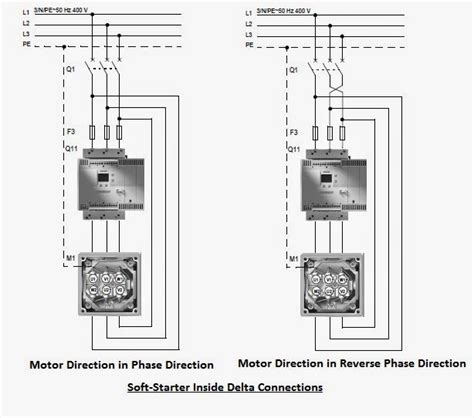 soft starter wiring diagram
